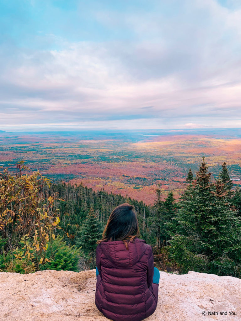 Les couleurs d'automne au Parc National du Mont-Mégantic