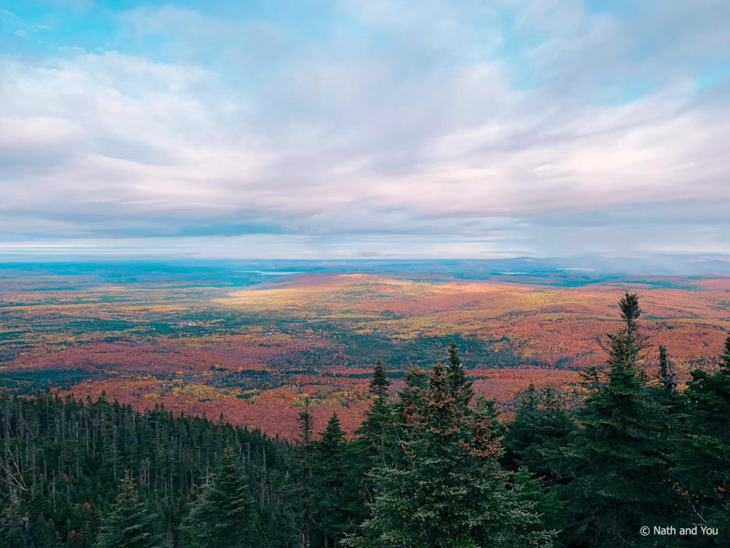 Les couleurs d'automne au Parc National du Mont-Mégantic